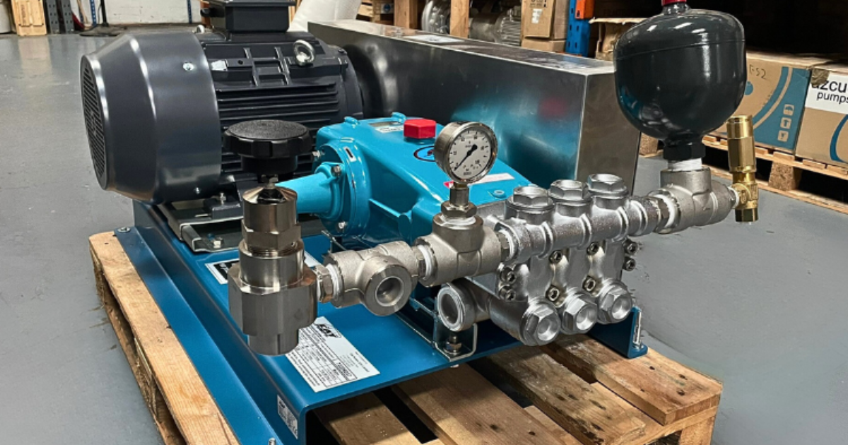 Tank Wash Company - Plunger Pump | Castle Pumps
