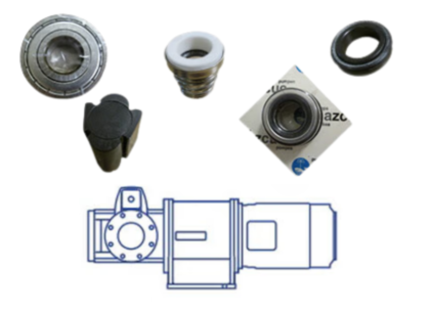 Azcue BT-LH Pump Spare Parts | Azcue Spare Parts | Castle Pumps