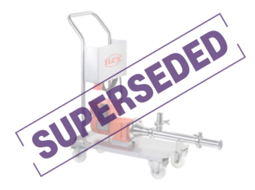 Flux F560TR Progressive Cavity Food Grade Drum Pump &… | Castle Pumps